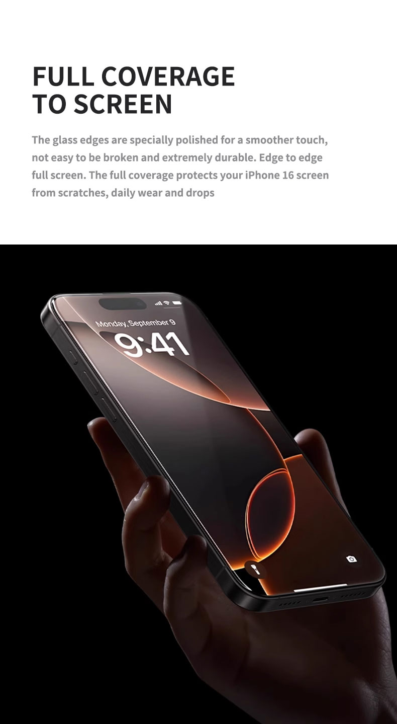 Kingbull BJ709 HD ANTI SPY SILK PREMIUM PROTECTOR FOR IPHONE 17 6.6 ...