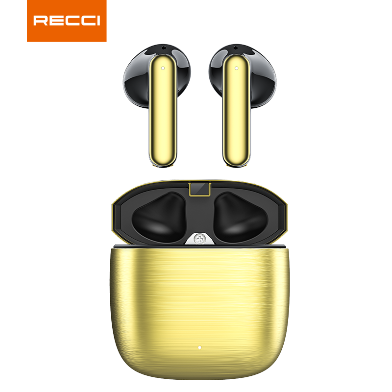 RECCI REP-W42 TWS EARPHONE (BOUNTY HUNTER) - GOLD