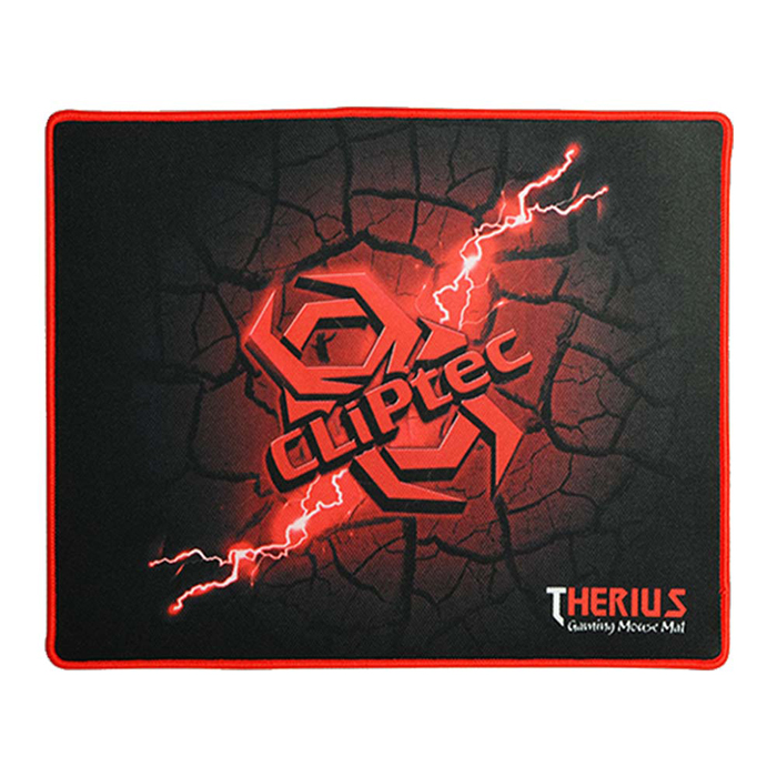CLIPTEC RGY358 GAMING MOUSE MAT (THERIUS) - BLACK