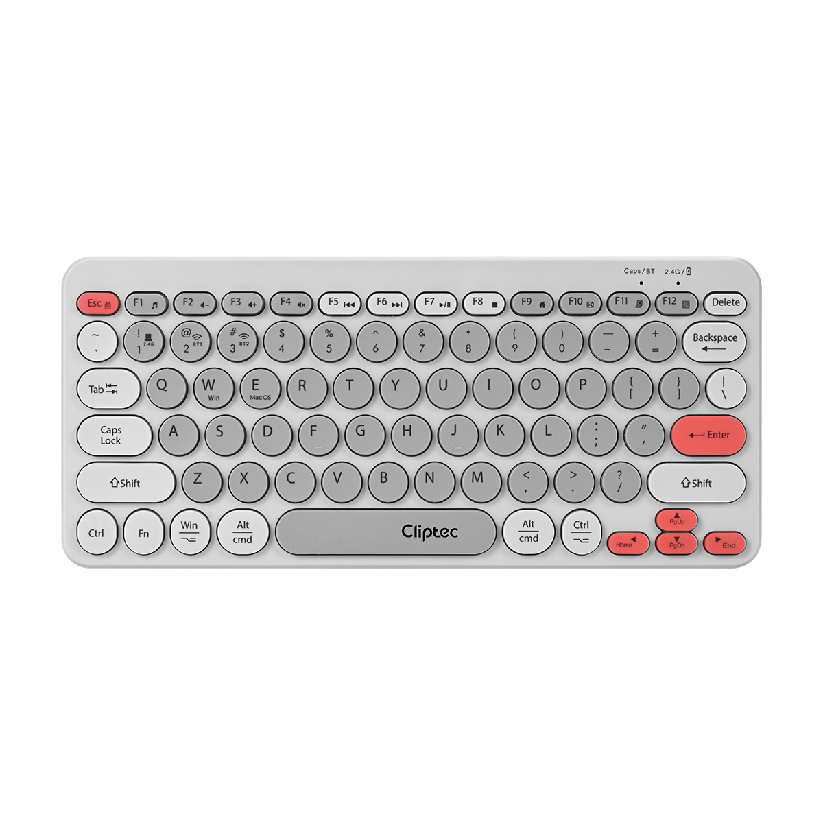 CLIPTEC RZK530 DUAL MODE RECHARGEABLE WIRELESS MULTIMEDIA SILENT ...